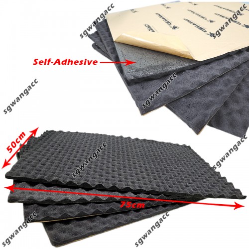 memory foam sound absorption