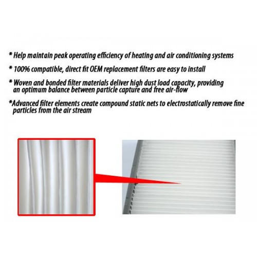 Car air-cond cabin filter Naza Citra