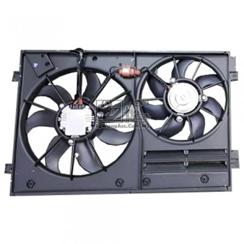 Volkswagen Polo Radiator Air-cond Fan Set